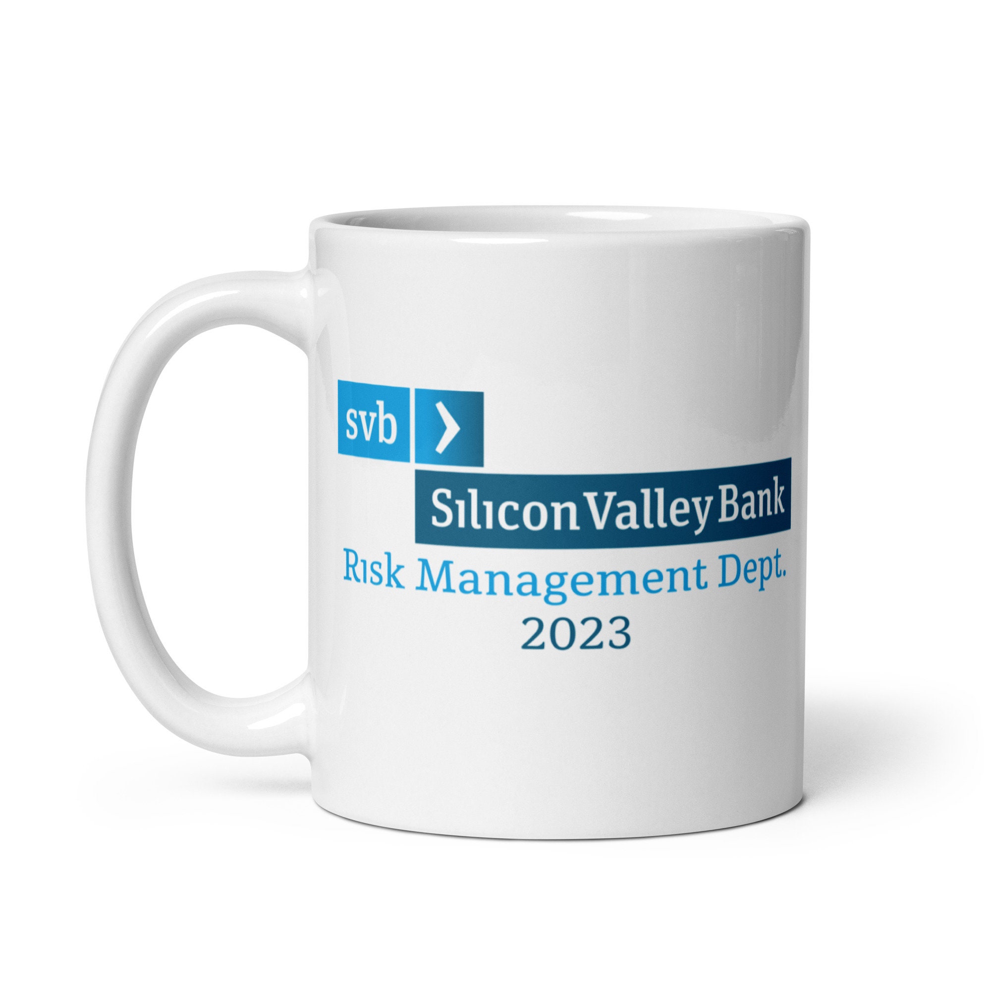 Silicon Valley Bank Risk Management Department Mug - Funny Stocks Meme ...