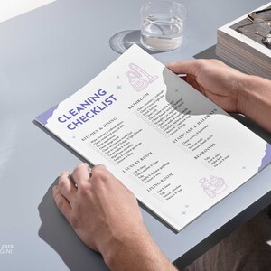 Editable Cleaning Checklist - Goodnotes Cleaning Schedule ...