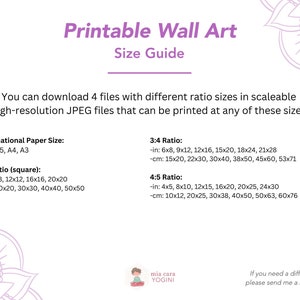 Rest Quote Poster Printable Yoga Wall Art for Yoga Studio Decor Mental ...