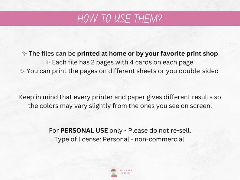 Yoga Consent Cards - Printable Yoga Flashcards - Simple Split Mandala ...