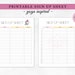 Yoga Class Sign-up Sheet Printable, Email List Template (digital ...