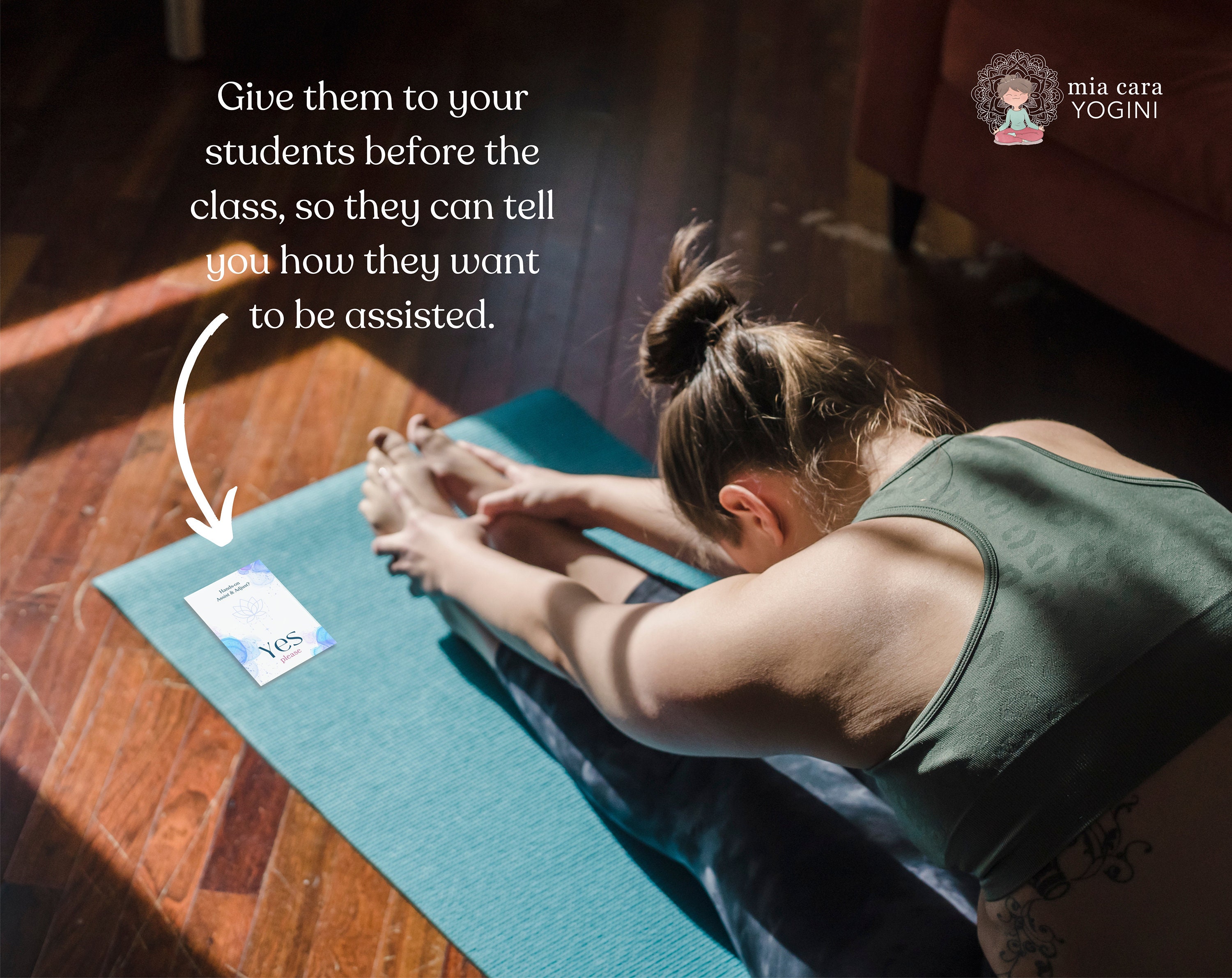 Yoga Consent Cards Printable Yoga Teacher Resource Trauma Informed ...