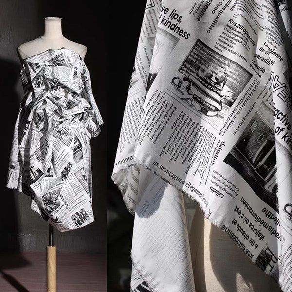 Newspaper Dress - Etsy