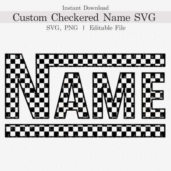 Checkered - Etsy