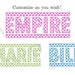Customized Checkered Name Svg, Editable Retro Name Tag Png, Name Frame ...
