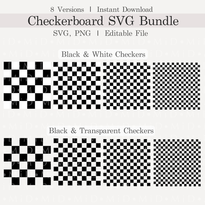Checkerboard Svg - Etsy