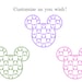 Checkered Mouse Head Svg, Retro Checkered Mouse Png, Vintage Mouse ...