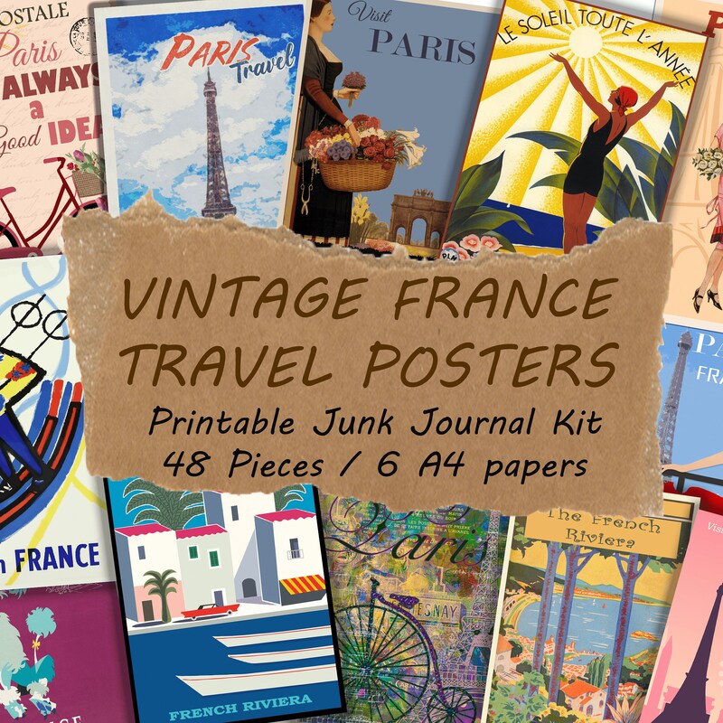 Paris Ephemera - Etsy