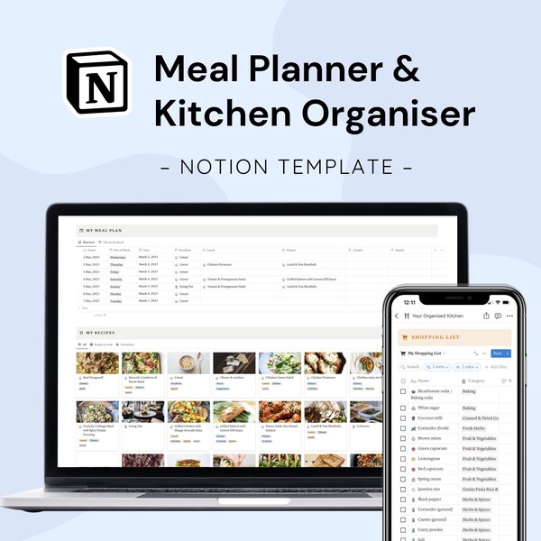 Notion Template Shopping List - Etsy Notion Template Shopping List - Etsy