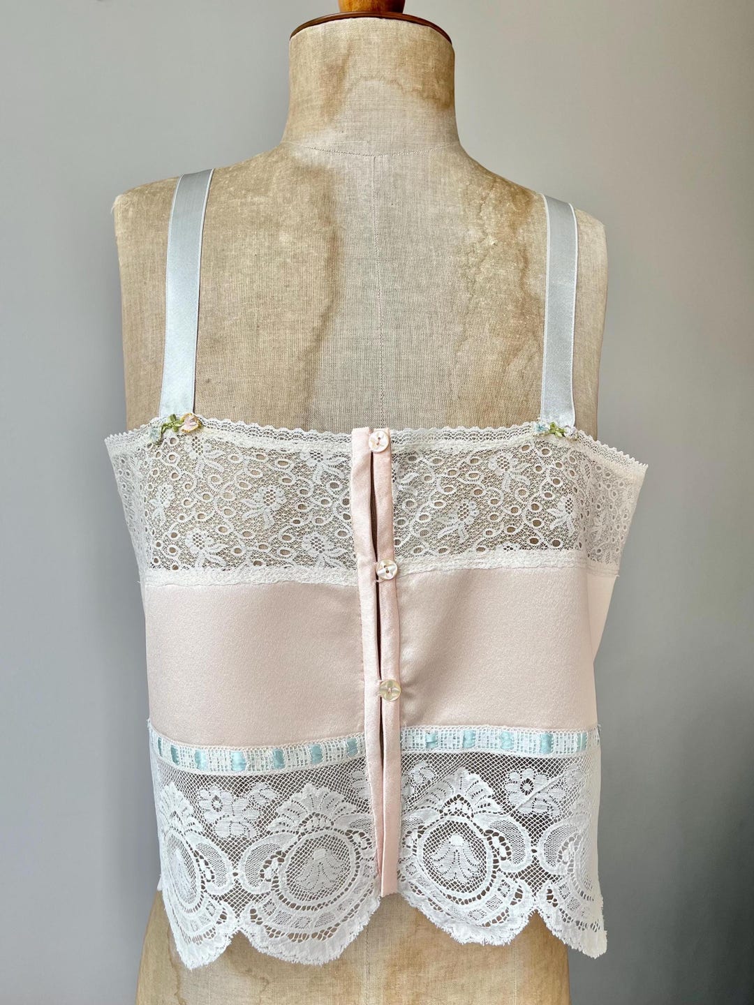 Edwardian Inspired Camisole | Hand Tailored Top | Antique & Vintage ...