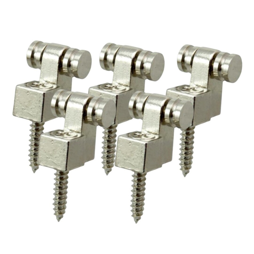 5 Pieces Iron Mini Guitar Roller String Trees Retainer Chrome - Etsy