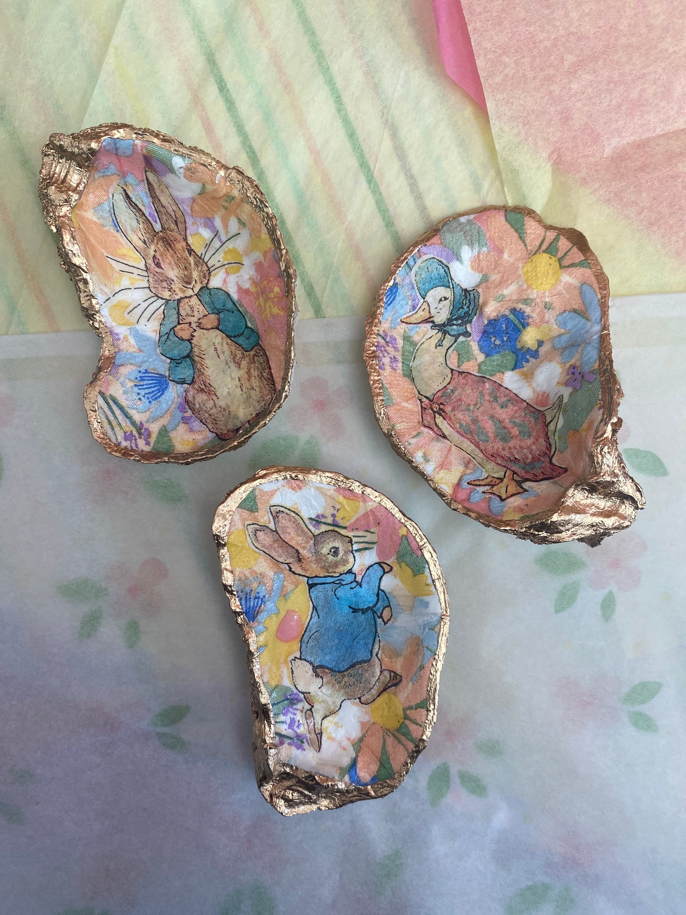 Peter Rabbit Easter Trinket Dish Set, Easter Bunny Decor, Easter ...