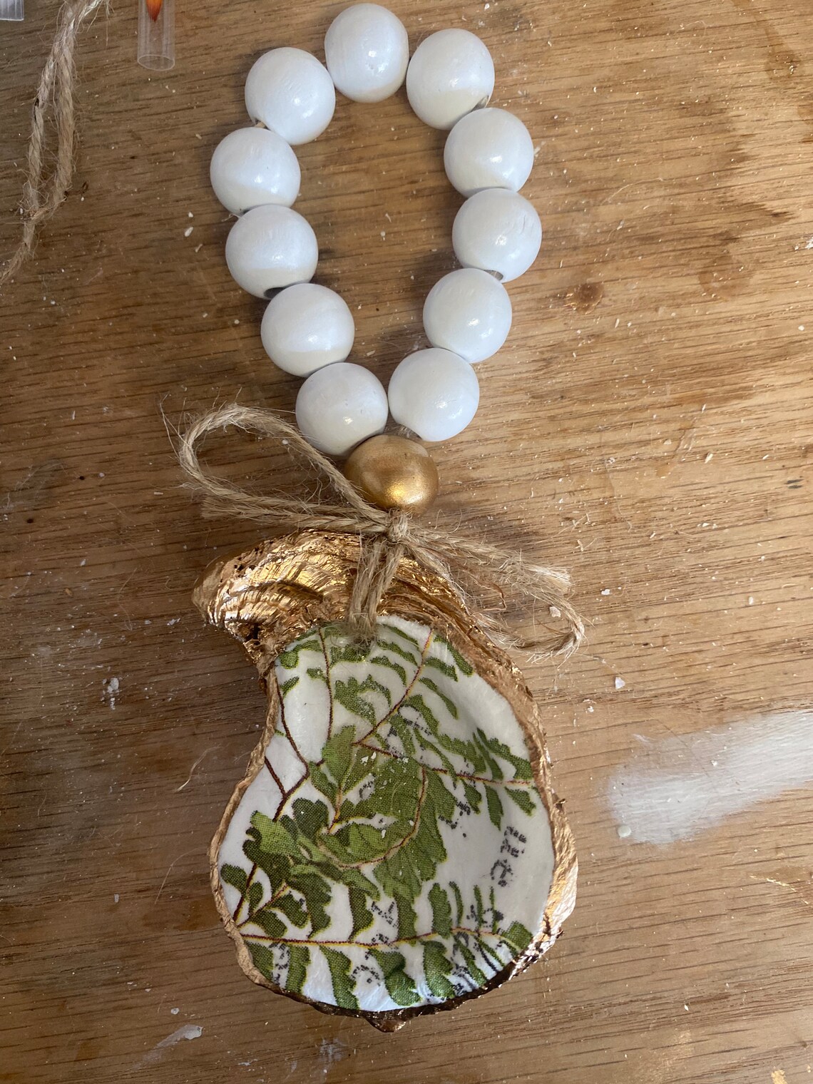 Oyster Shell Napkin Rings for Parties and Dinners Summer - Etsy