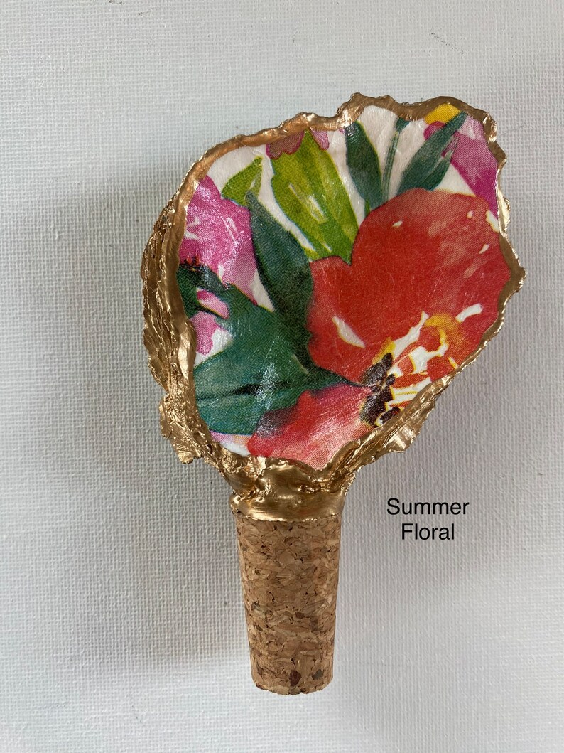 Oyster Shell Wine Stopper - Etsy