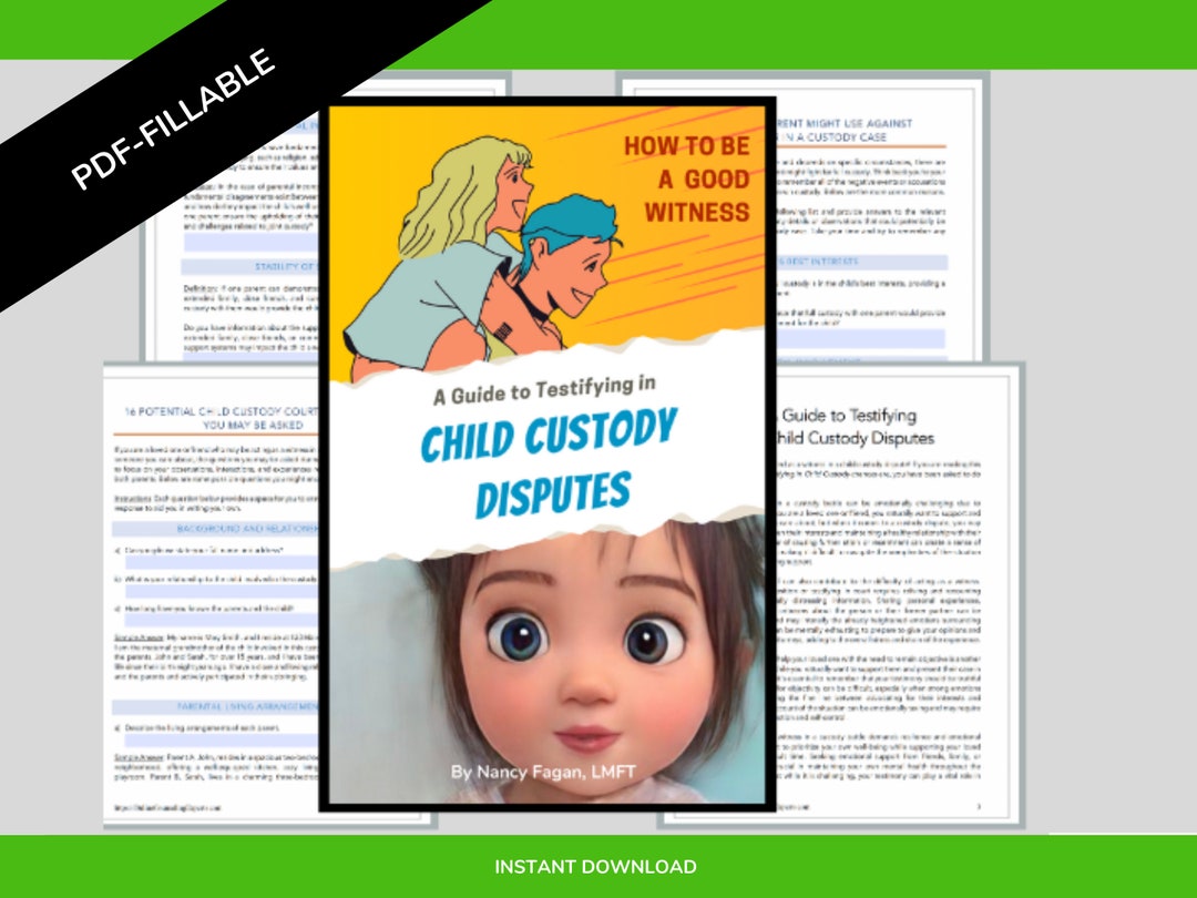 Character Witness for Custody | Custody Battle | Custody Witness ...