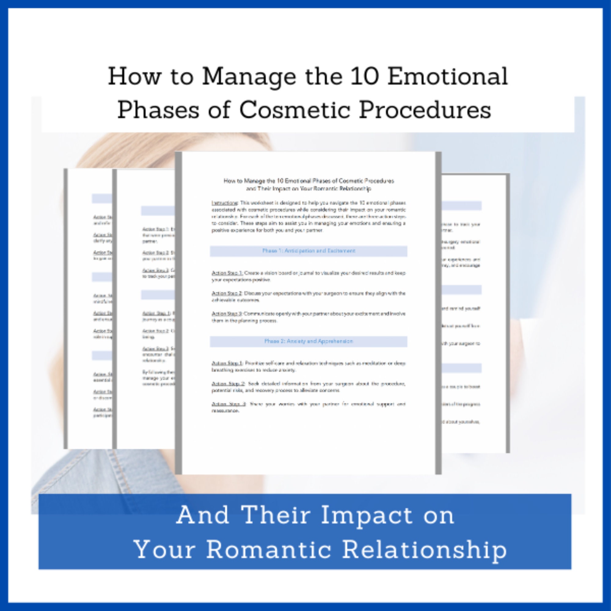 Plastic Surgery Worksheet Emotional Phases of Cosmetic Surgery Couples ...