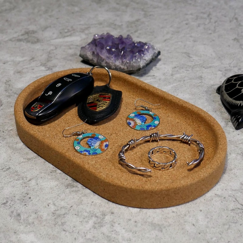 Round Wooden Tray Key - Etsy UK