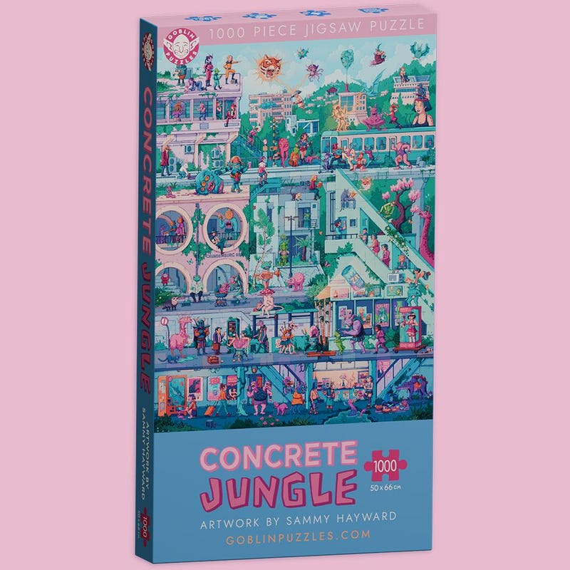 Jungle Jigsaw Puzzle - Etsy UK