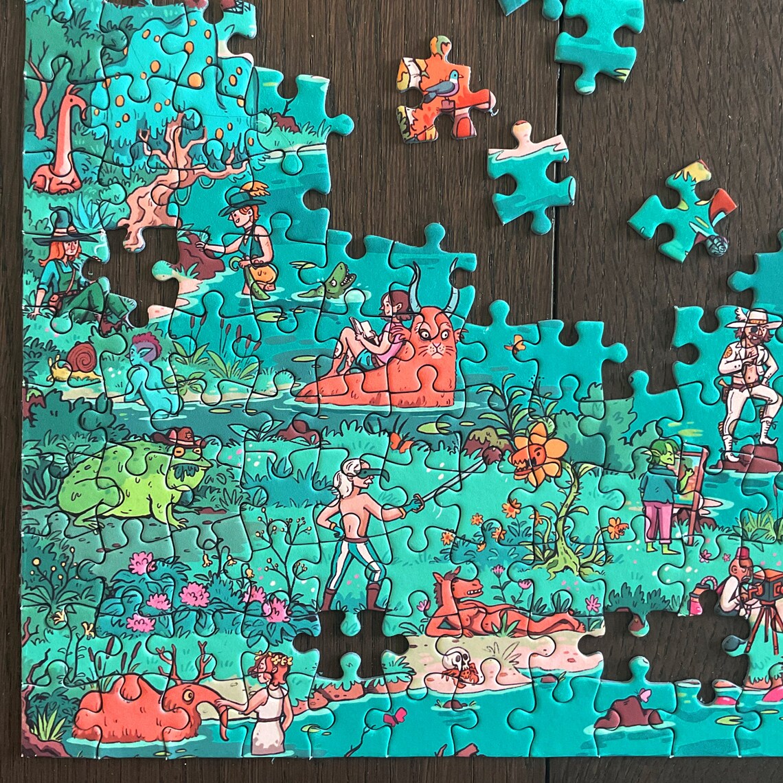 Crumbling Creek - 1000 Piece Jigsaw Puzzle - Etsy