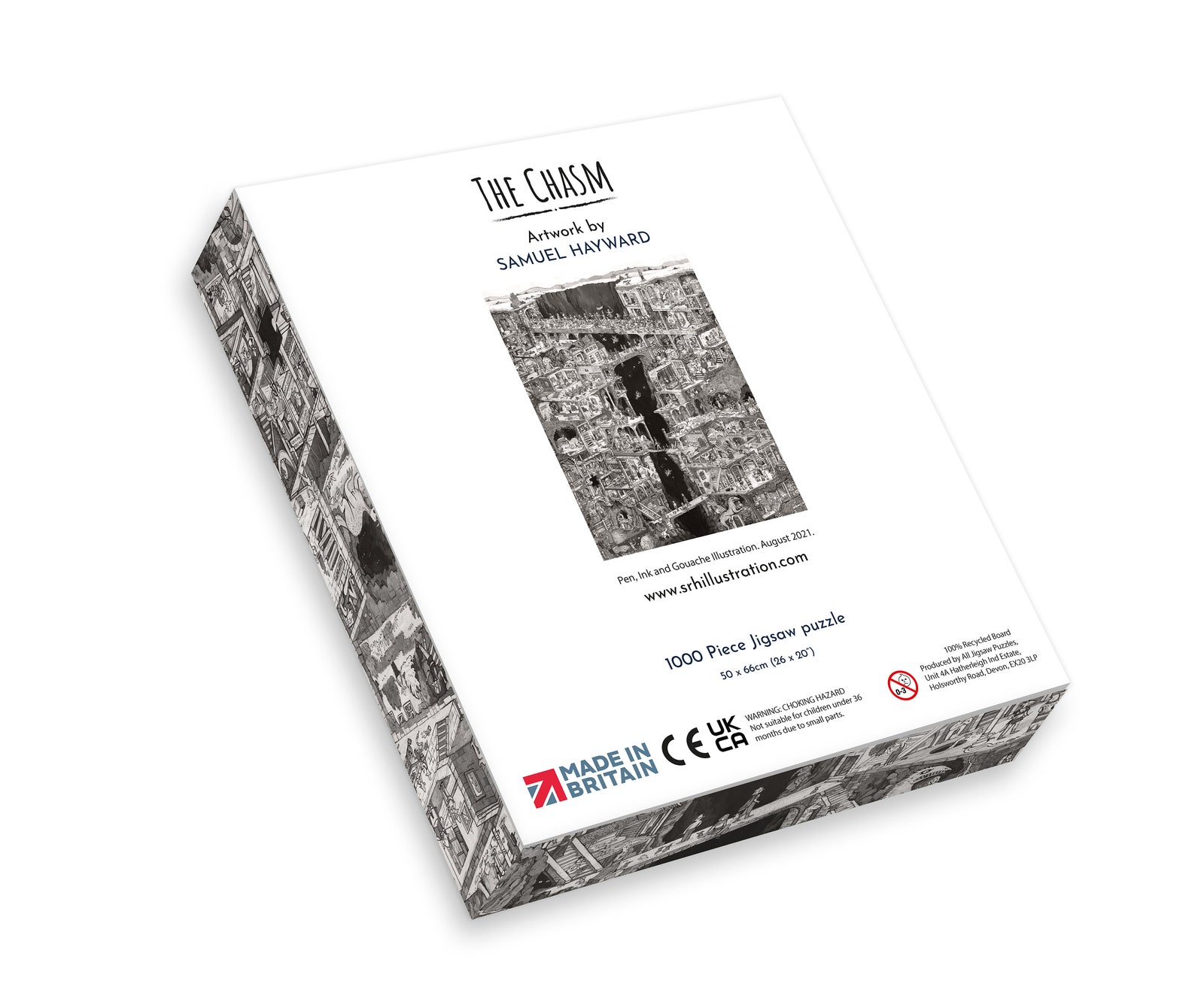 The Chasm - 1000 Piece Jigsaw Puzzle - Etsy