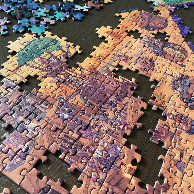 Quarters - 1000 Piece Jigsaw Puzzle - Etsy
