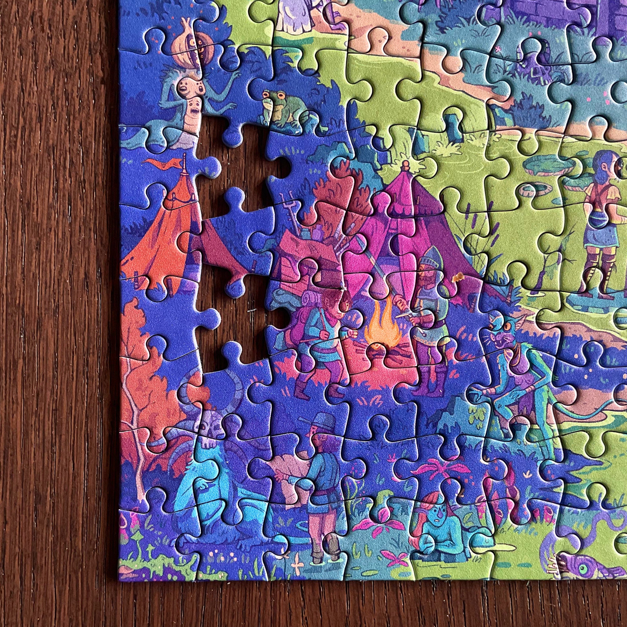 The Sinister Citadel - 1000 Piece Jigsaw Puzzle - Etsy