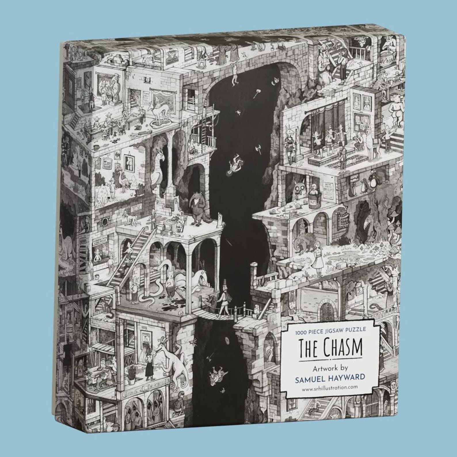 The Chasm - 1000 Piece Jigsaw Puzzle - Etsy