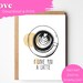 I Love You A Latte Printable Card Love Card Instant Download PDF Card ...