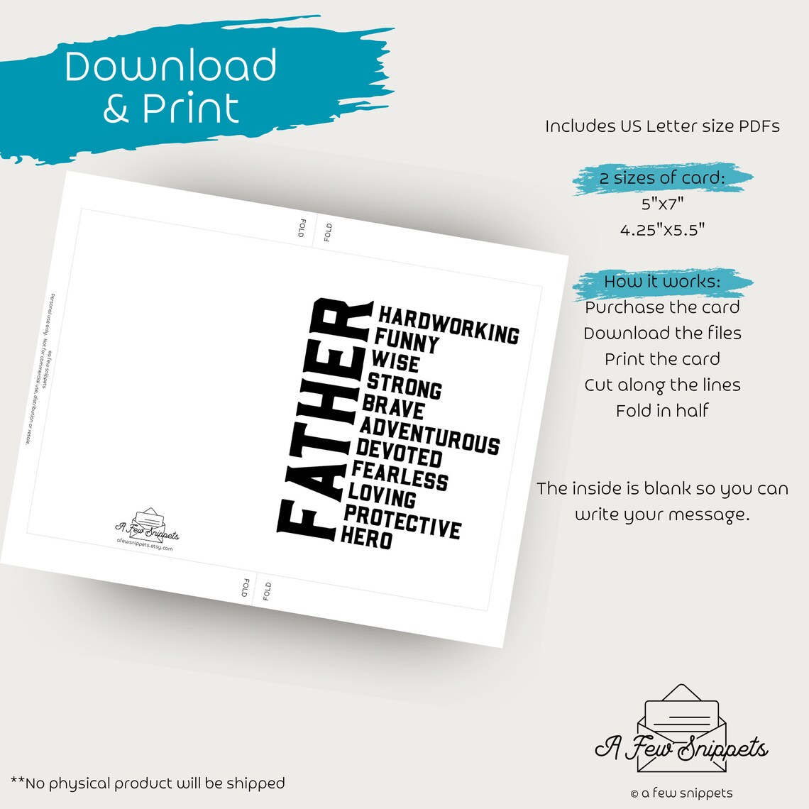 Father | Father's Day | Words to Describe Dad | New Dad | Birthday ...