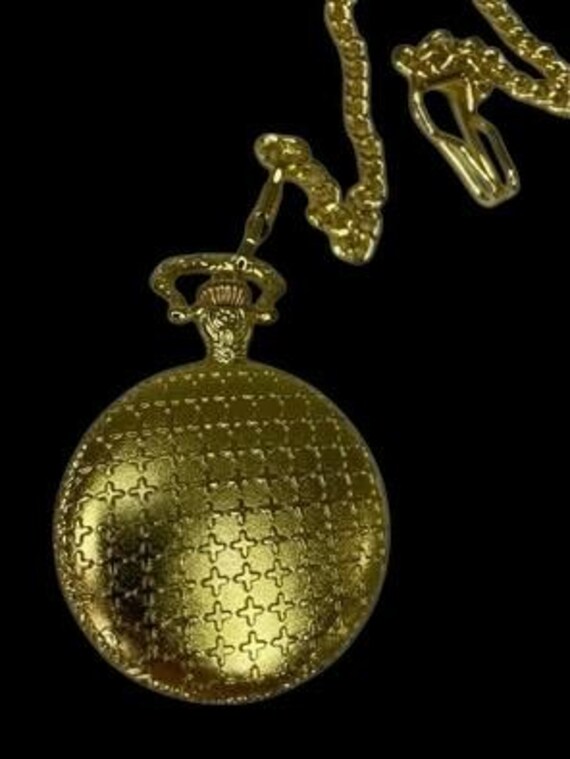 Vintage Japan Movement American Eagle Pocket Watch 17… - Gem