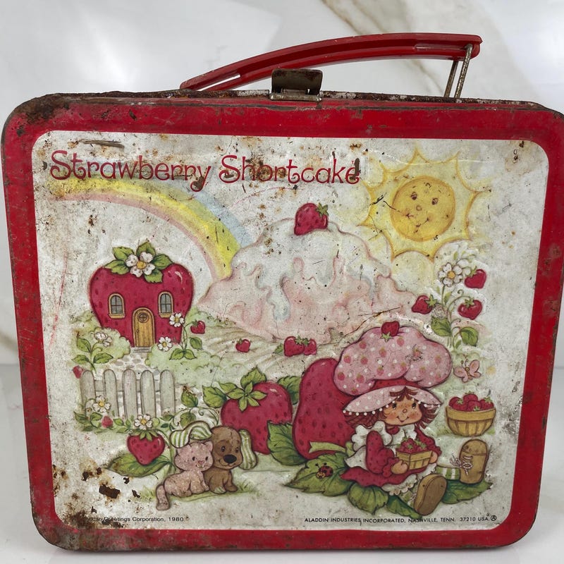 Tin Lunch Box - Etsy