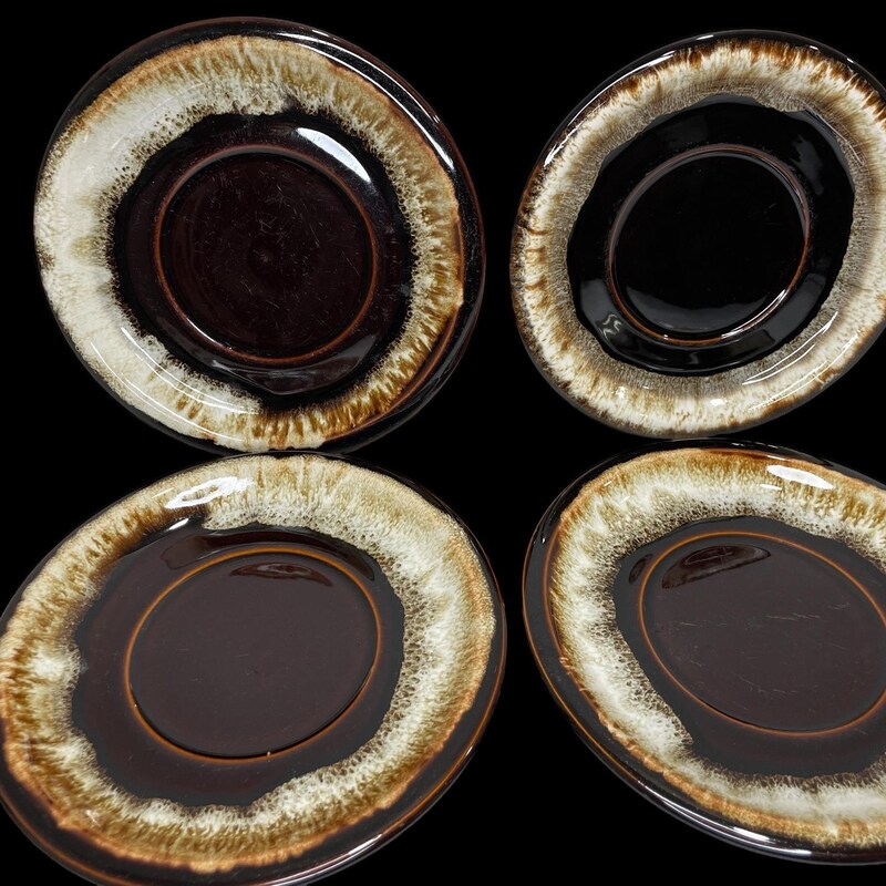 Brown Drip Dishes - Etsy