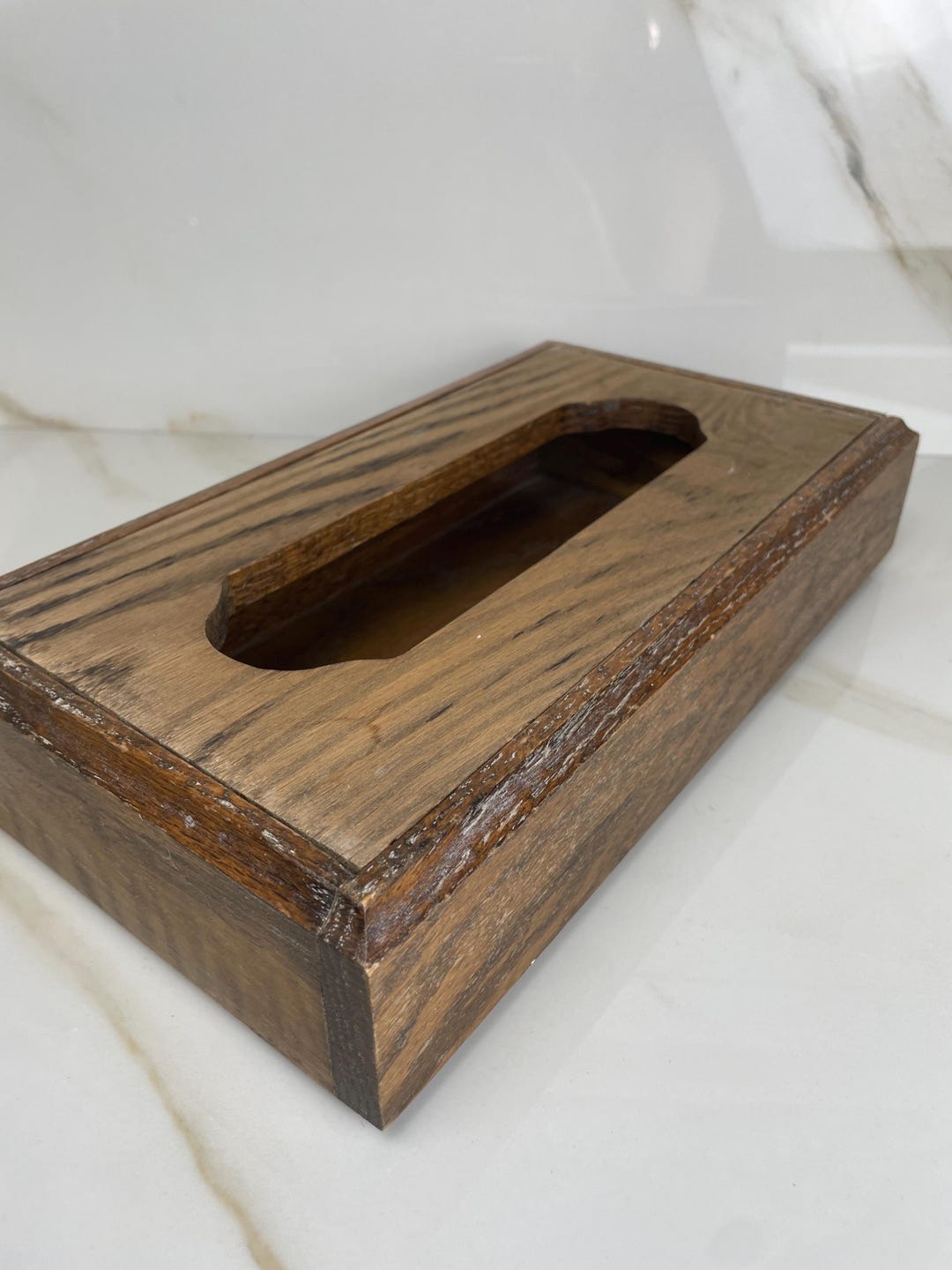 Vintage Wood Primitive Country Tissue Box Cover 11.5” X 6.5” - Etsy