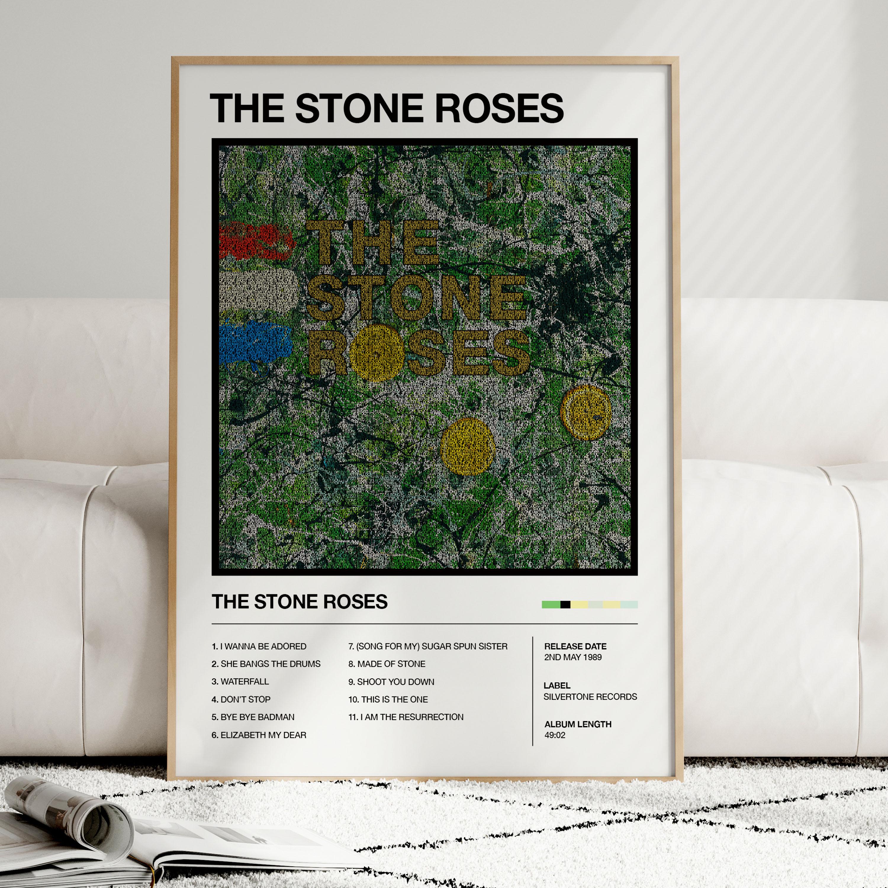 Stone Roses Album Cover | Album Cover Poster | Music Wall Art | Music ...