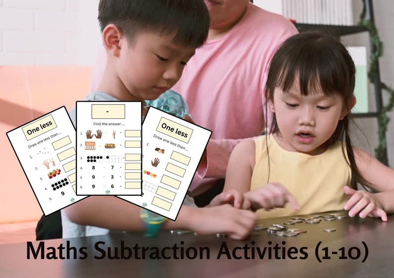 Maths Subtraction Activity Sheets Teacher-made & Curated for Maths ...