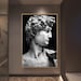 Sculpture of David Canvas Wall Art Nordic Art - Etsy