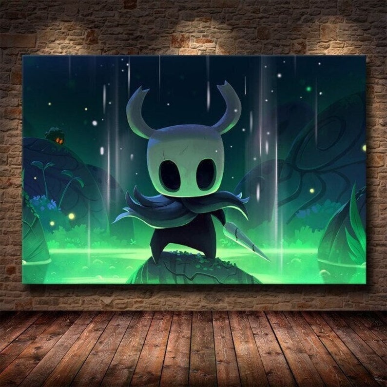 Hollow Knight, Fan Made Canvas Poster, Wall Decor, Canvas Print, Room ...