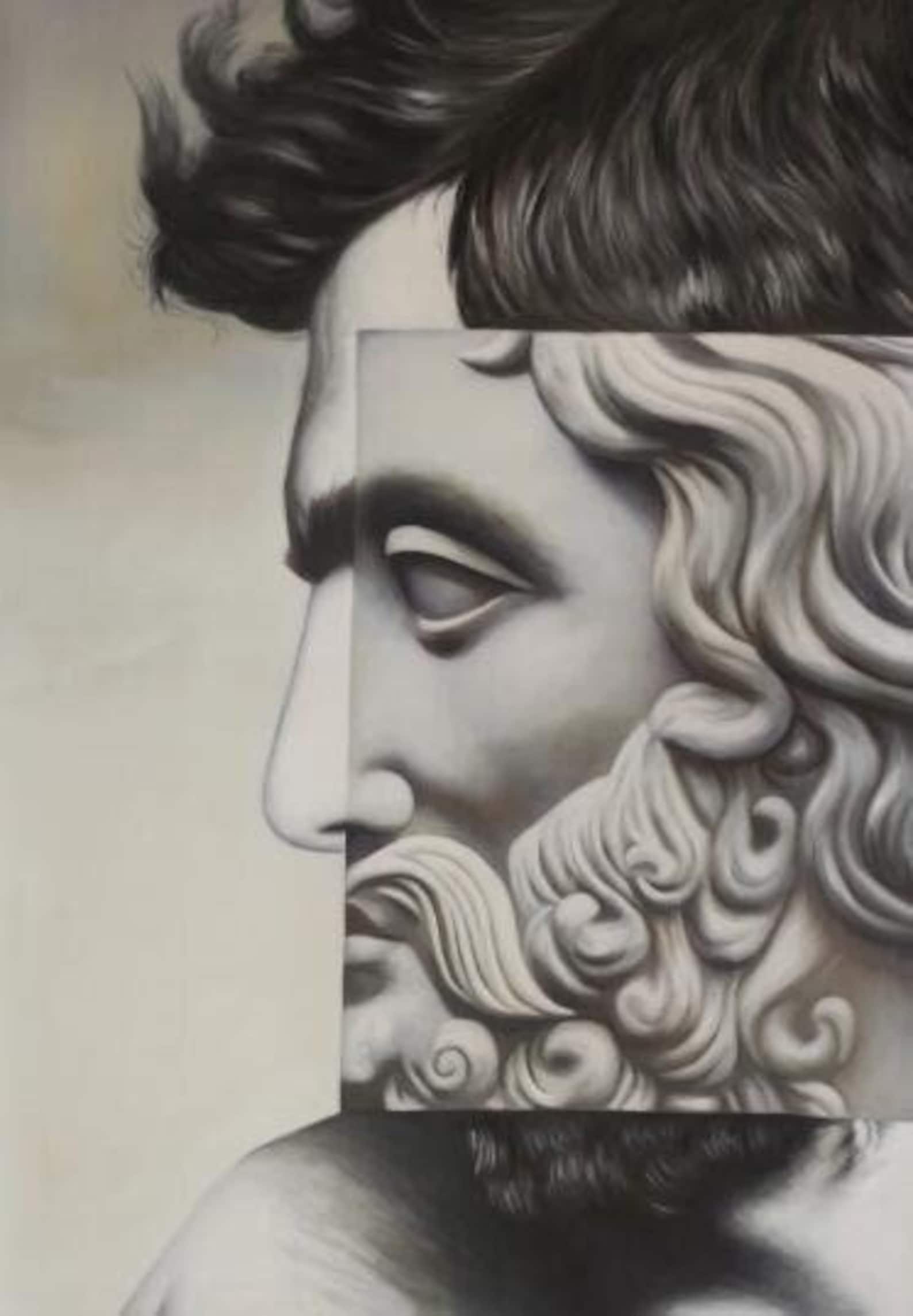 Sculpture of David Canvas Wall Art Nordic Art - Etsy