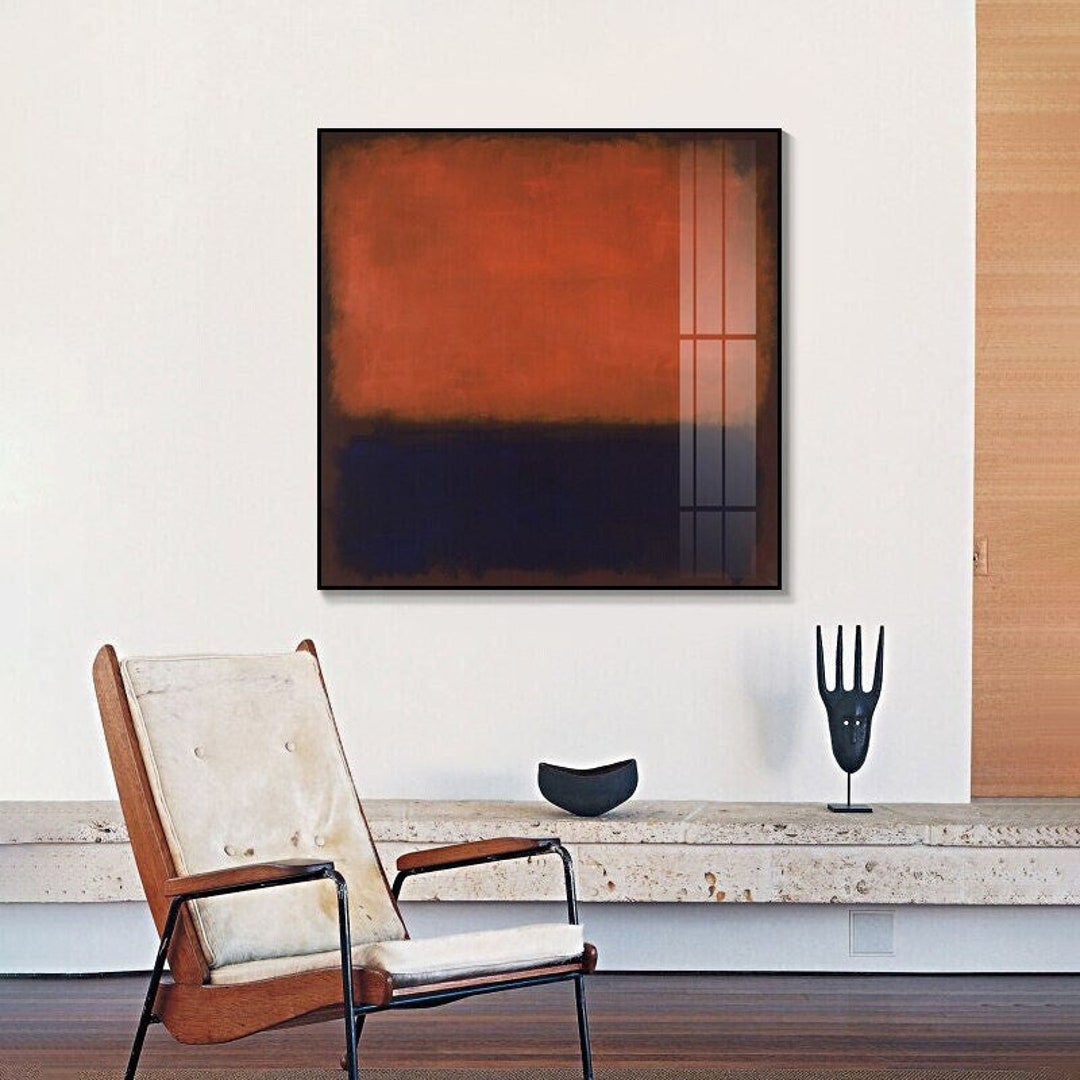 Retro Bunte Leinwand Gemälde Druck Moderne Wohnkultur Abstrakte Wand Kunst Malerei - Etsy.de