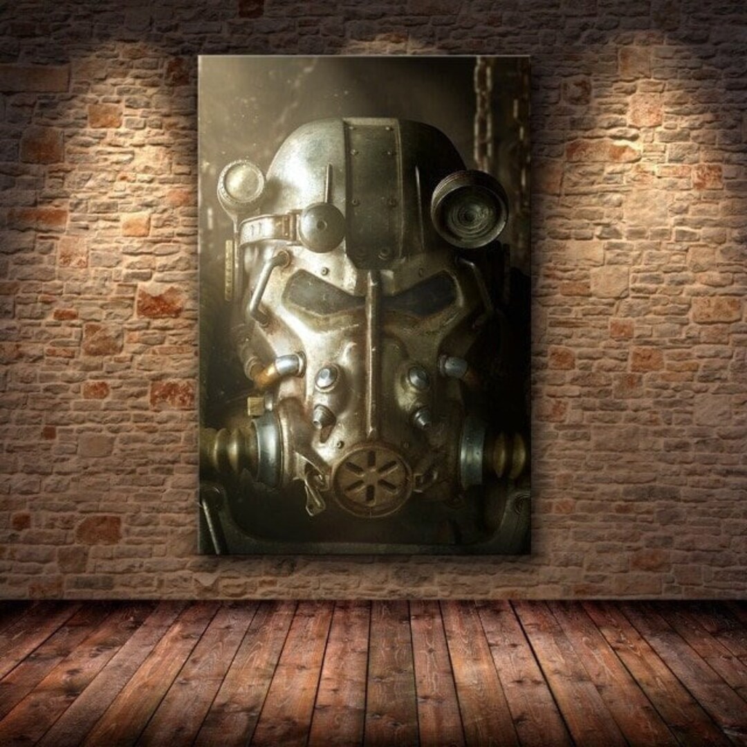 Fallout Game Poster Fan Made Canvas Poster Wall Decor - Etsy