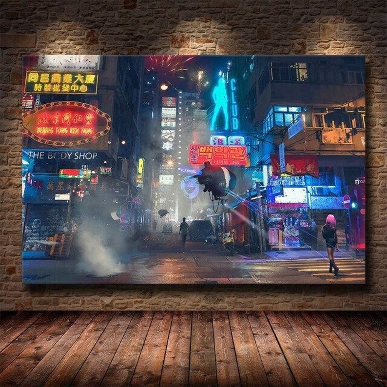 Cyberpunk, Cyberpunk 2077, Blade Runner Poster, Futuristic Poster - Etsy