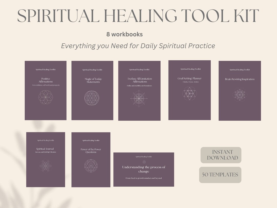 Spiritual Healing Tool Kit Bundle - Etsy