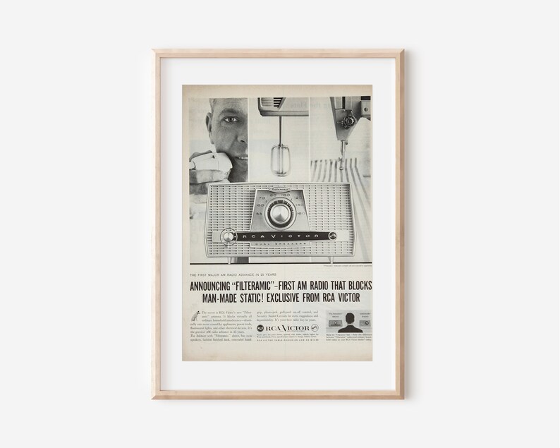 Vintage RCA Print Advertisement Original Print Ad 1959-1962 Life ...