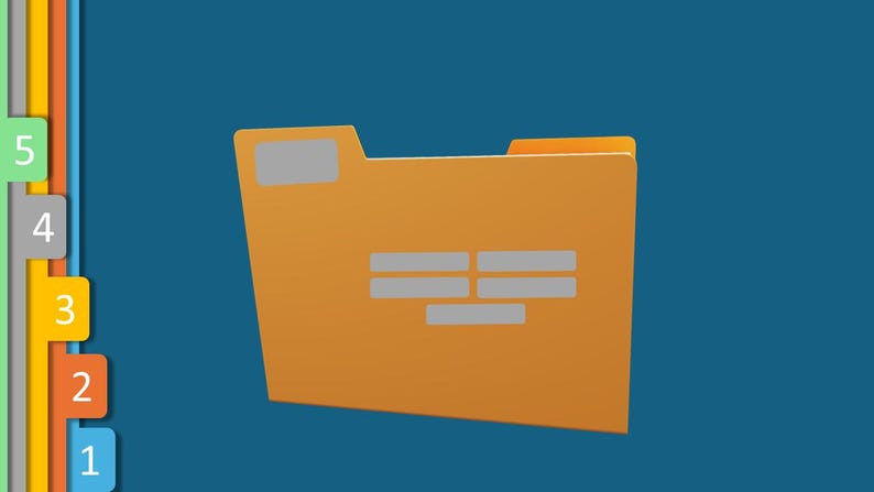 Powerpoint Template - Visually Pleasing for Overview - Etsy