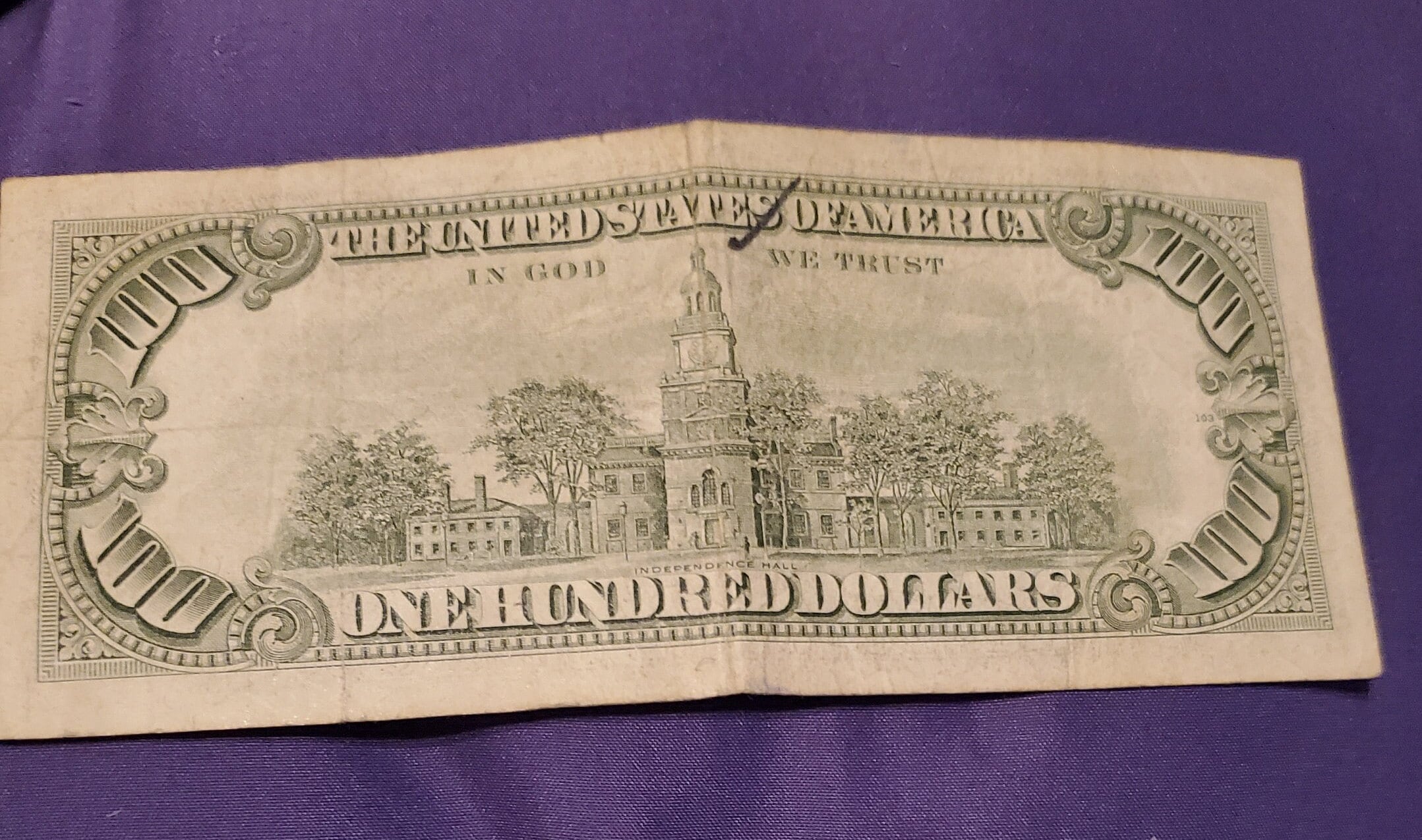 100.00 Bill 1981 - Etsy