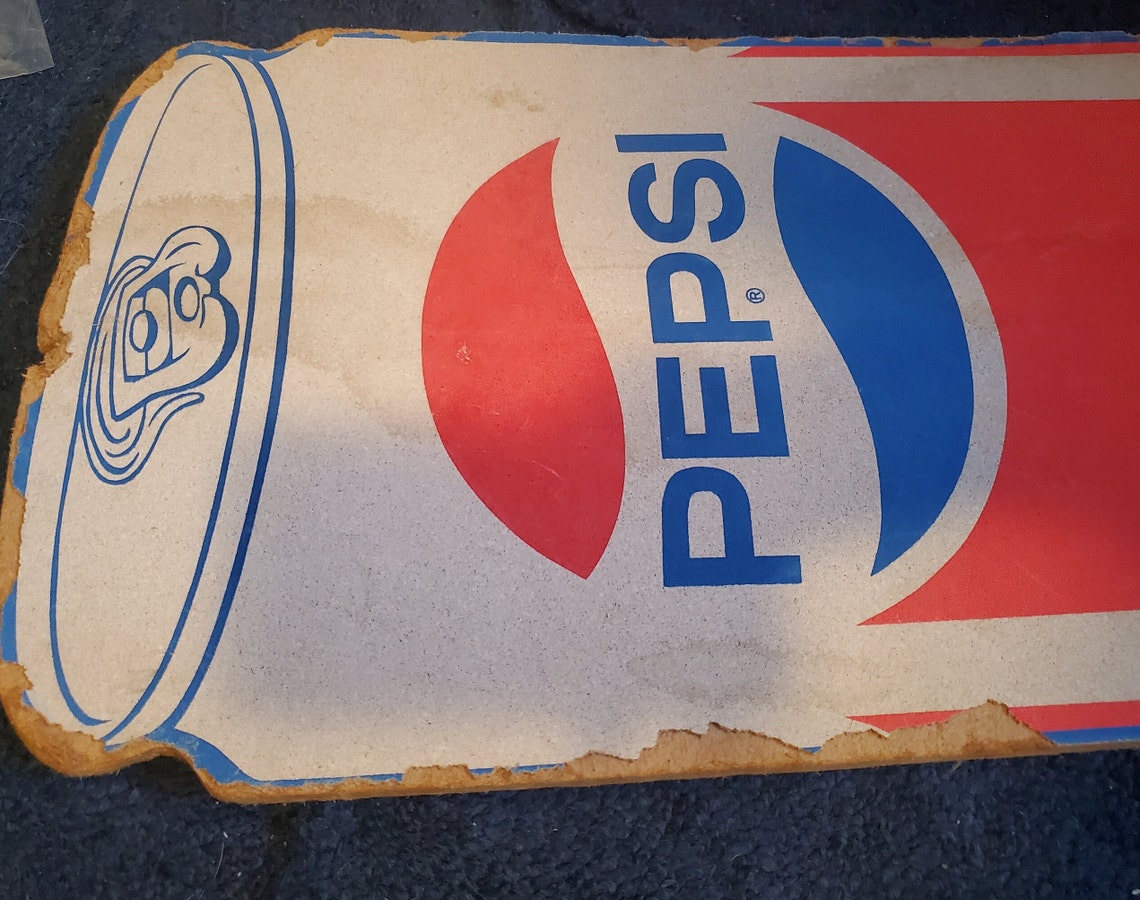 Very, Very RARE Pepsi Can Cork Display Vintage - Etsy