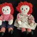 Raggedy and Randy Dolls 1960's - Etsy