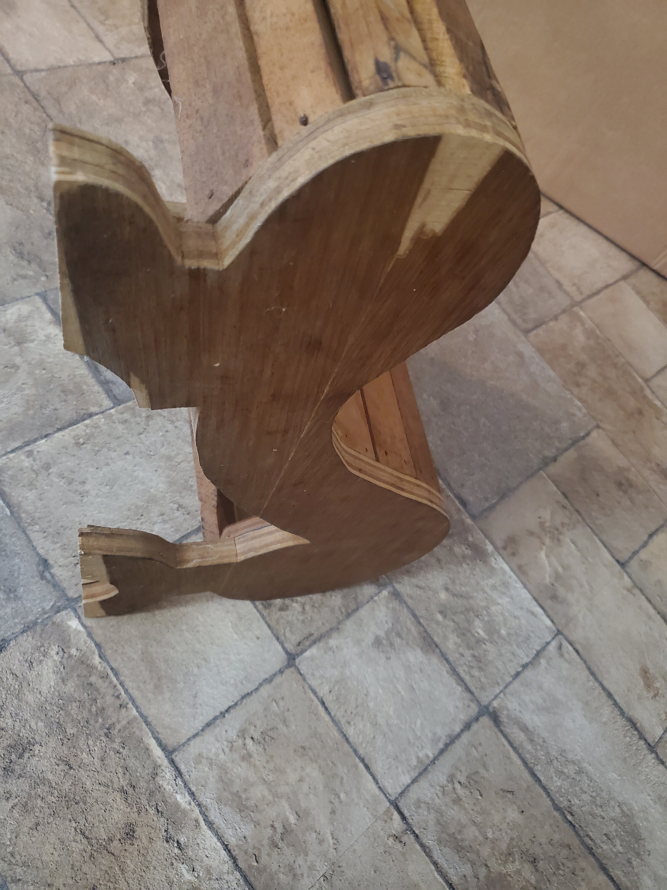 Wooden Vintage Gout Stool, Goodrich Co. - Etsy