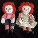Raggedy and Randy Dolls 1960's - Etsy