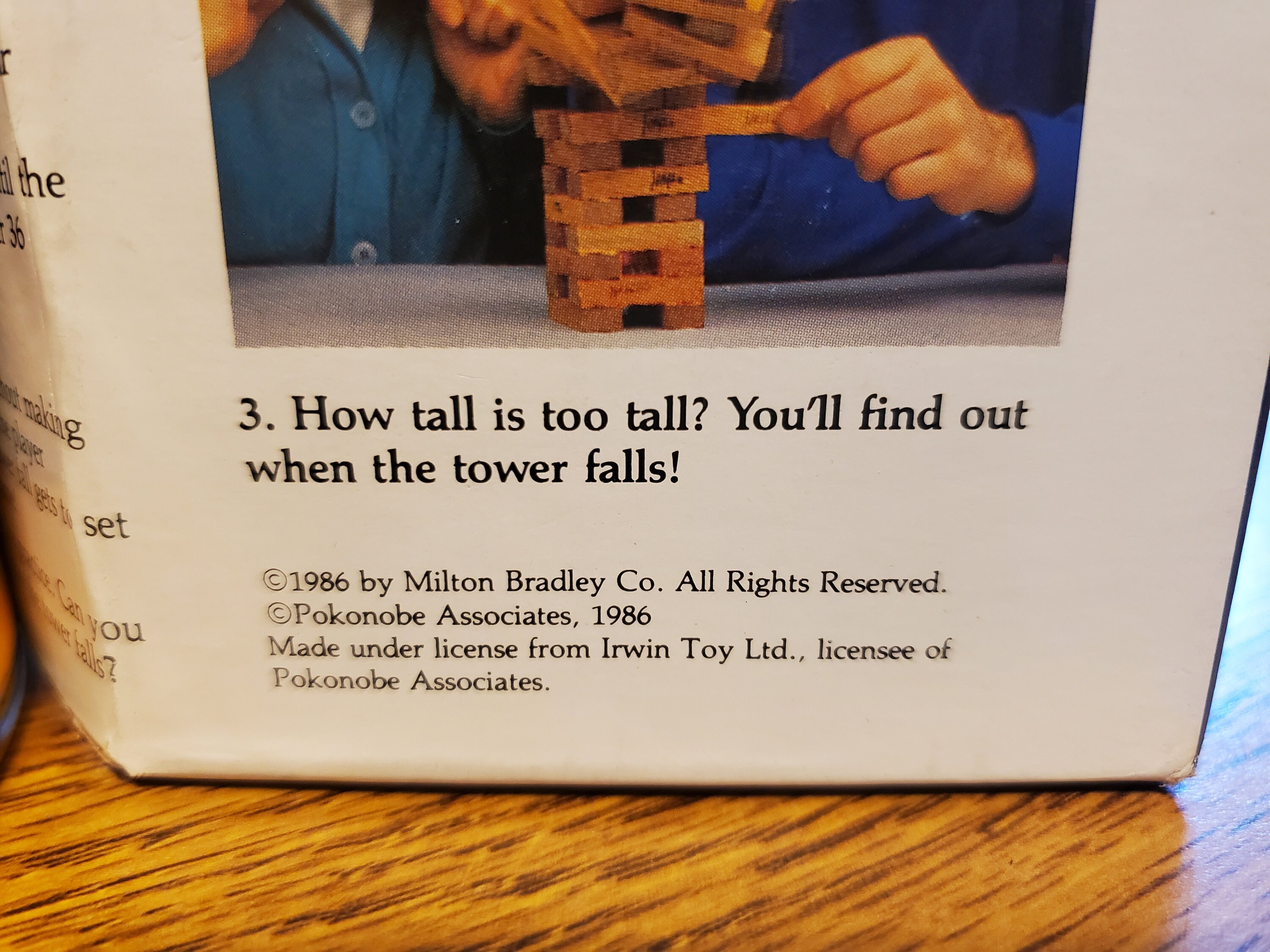 Jumbling Tower & MB Jenga - Etsy